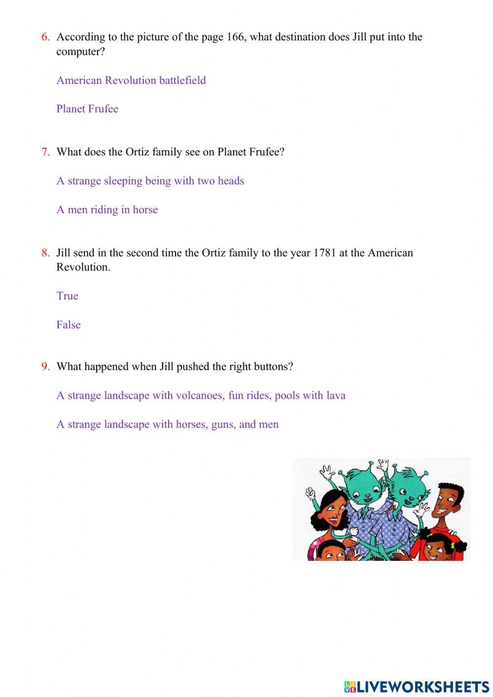 Lesson 17: How to write a Science Fiction Story online exercise for ...