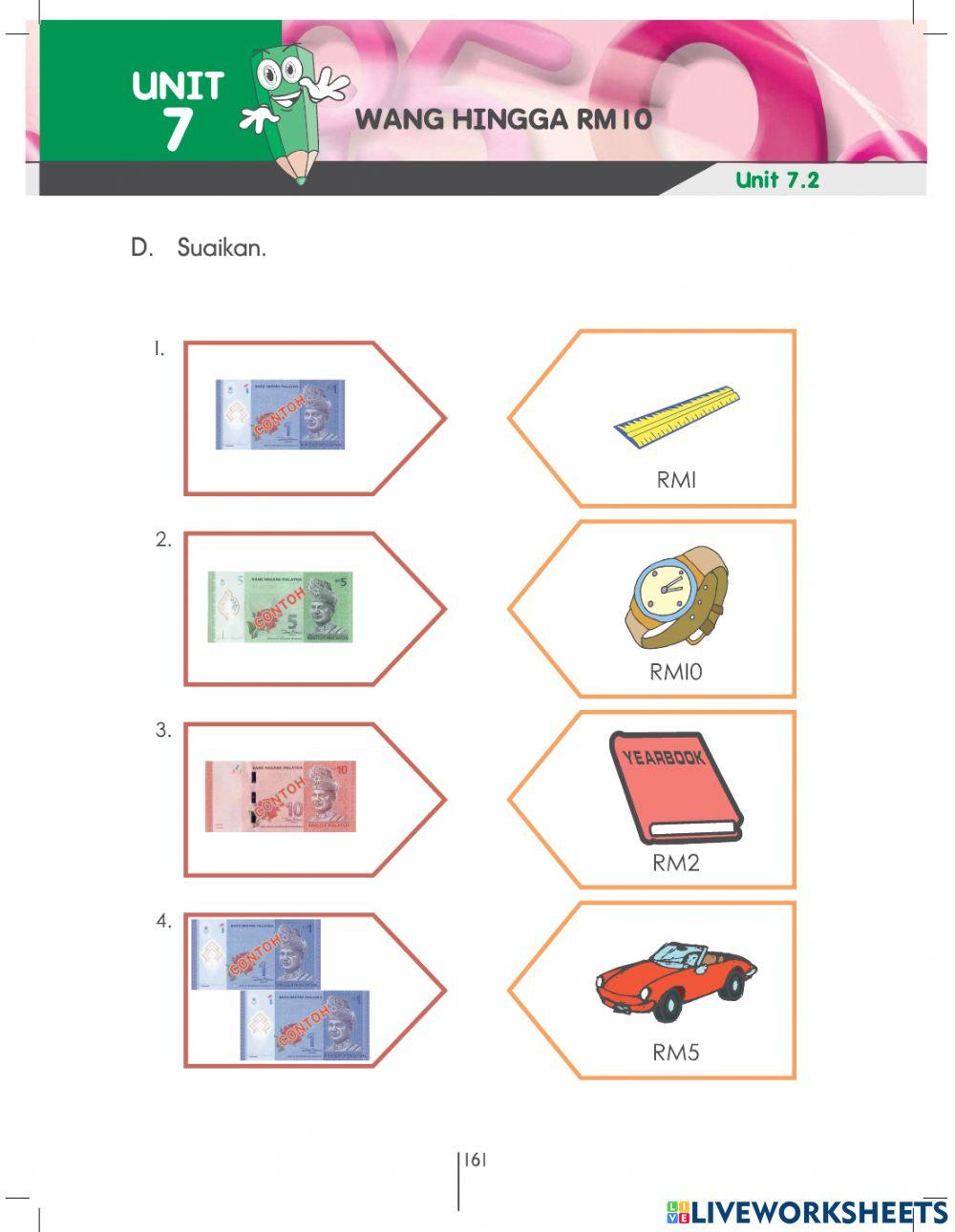 Wang online exercise for pendidikan khas KR | Live Worksheets