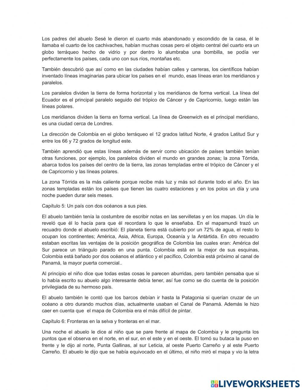 Libro | Live Worksheets