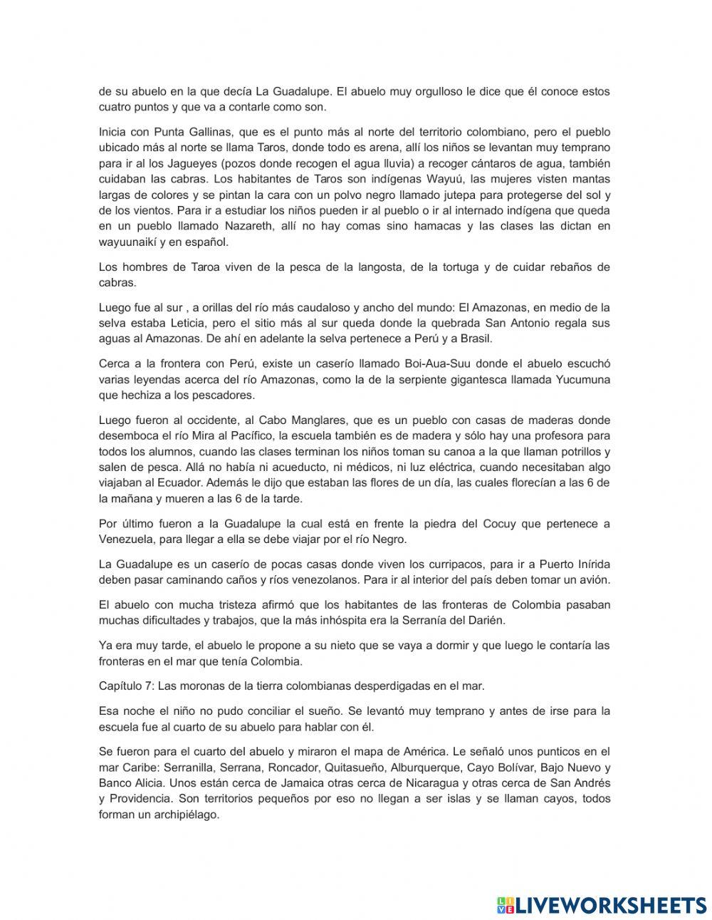 Libro | Live Worksheets