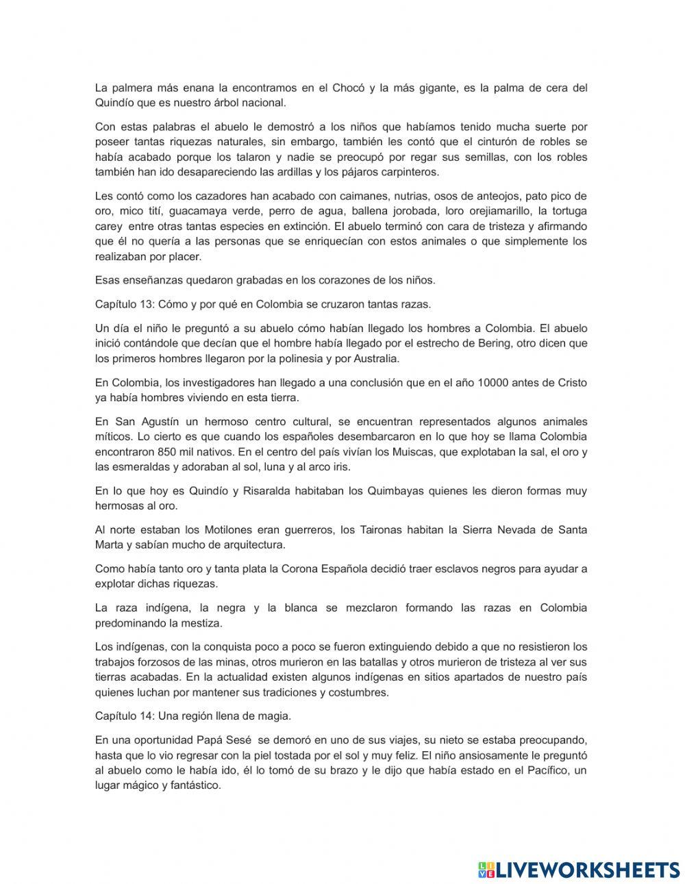 Libro | Live Worksheets