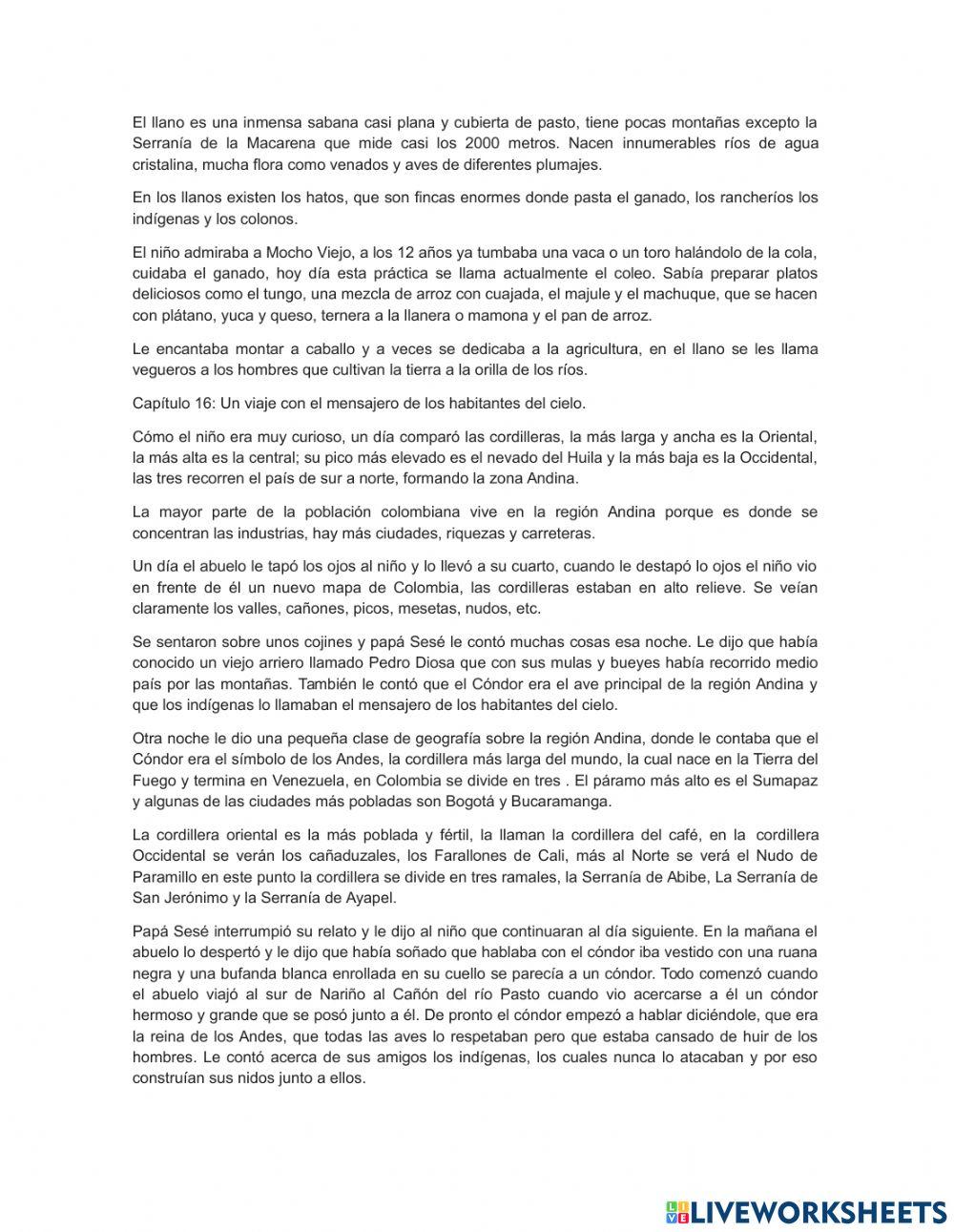 Libro | Live Worksheets