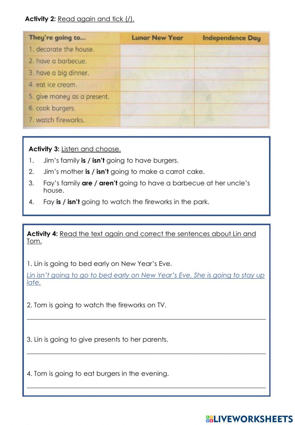 Celebrations around the world online exercise for | Live Worksheets
