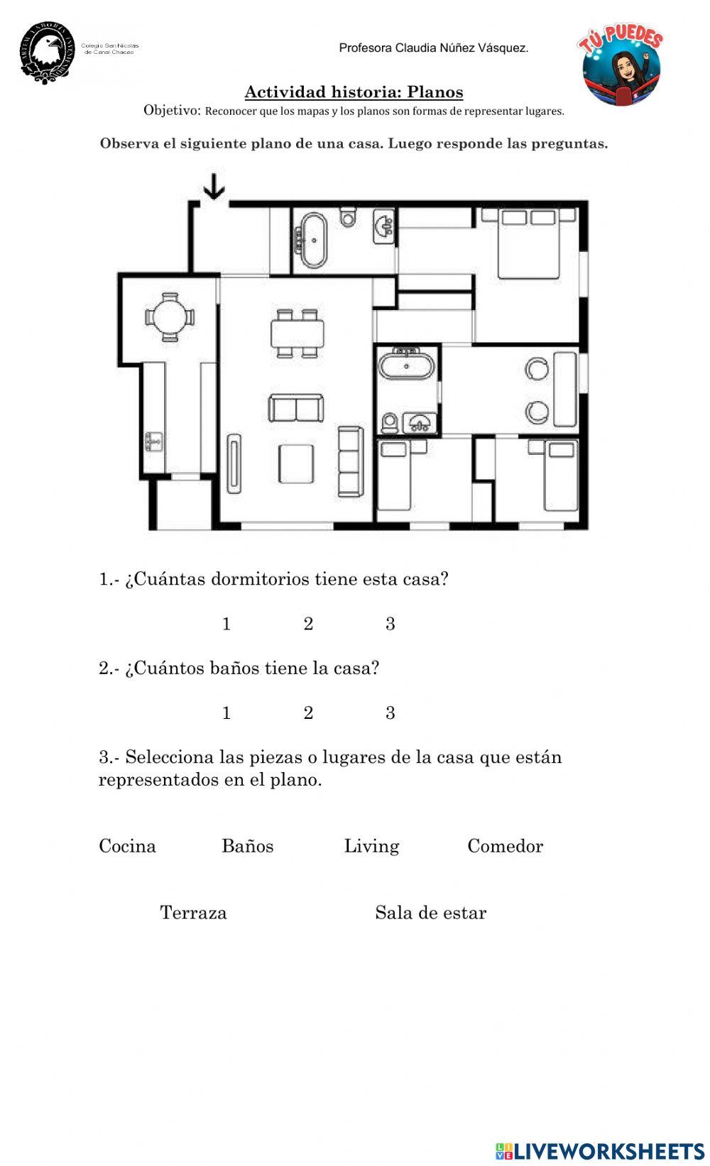 1284740 | Planos | Claudia_nunez | LiveWorksheets