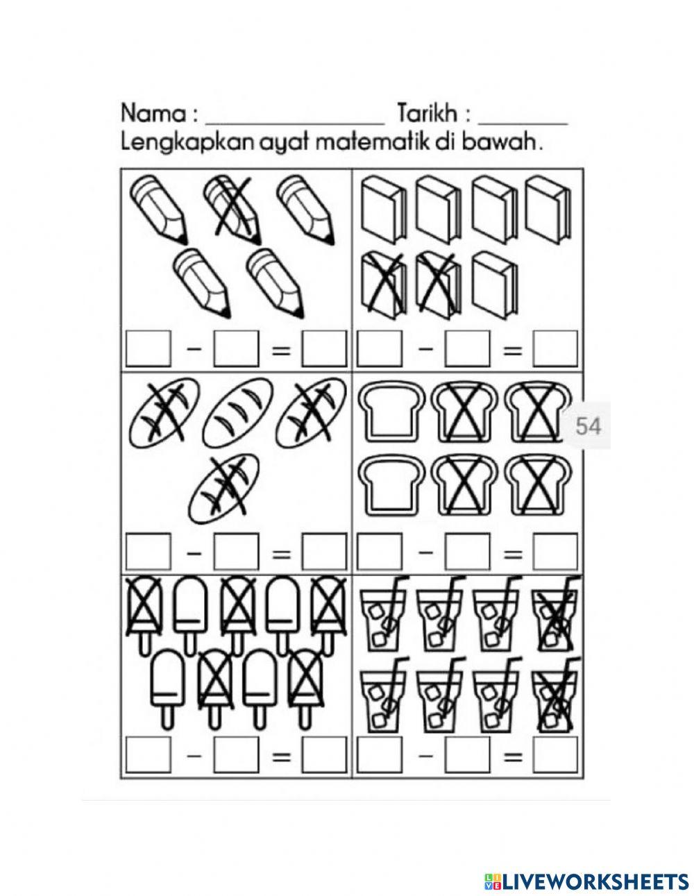 Penyelesaian operasi tolak 1219061 | inasaid | Live