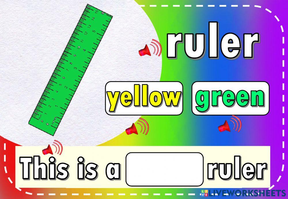 My classroom activity for PK | Live Worksheets