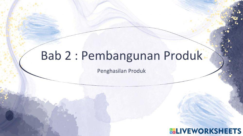 Latihan langkah penghasilan produk worksheet | Live Worksheets