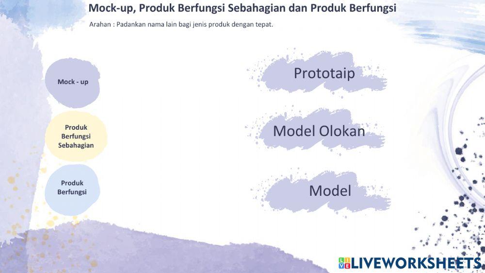 Latihan langkah penghasilan produk worksheet | Live Worksheets