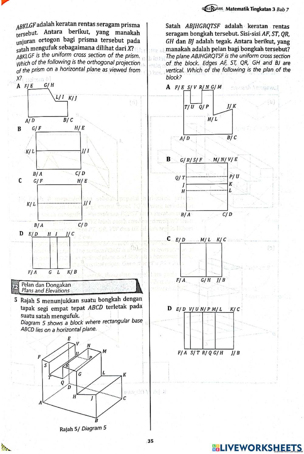 SOALAN PELAN DAN DONGAKAN 3258346 | haslindaali | Live