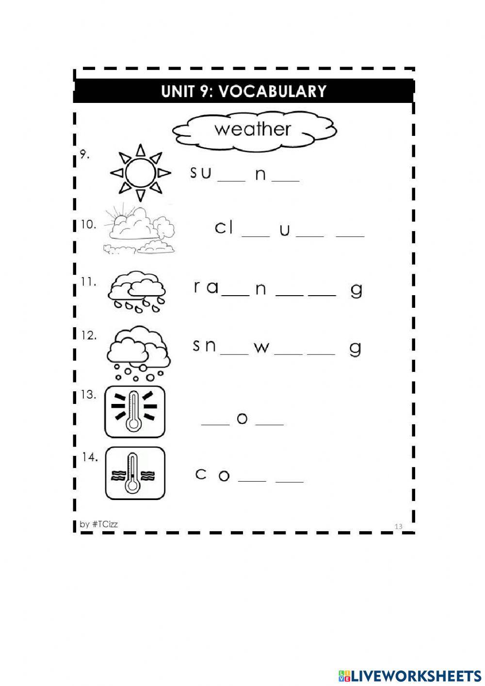 1221448 | Year 2 vocabulary | hudaghani | LiveWorksheets