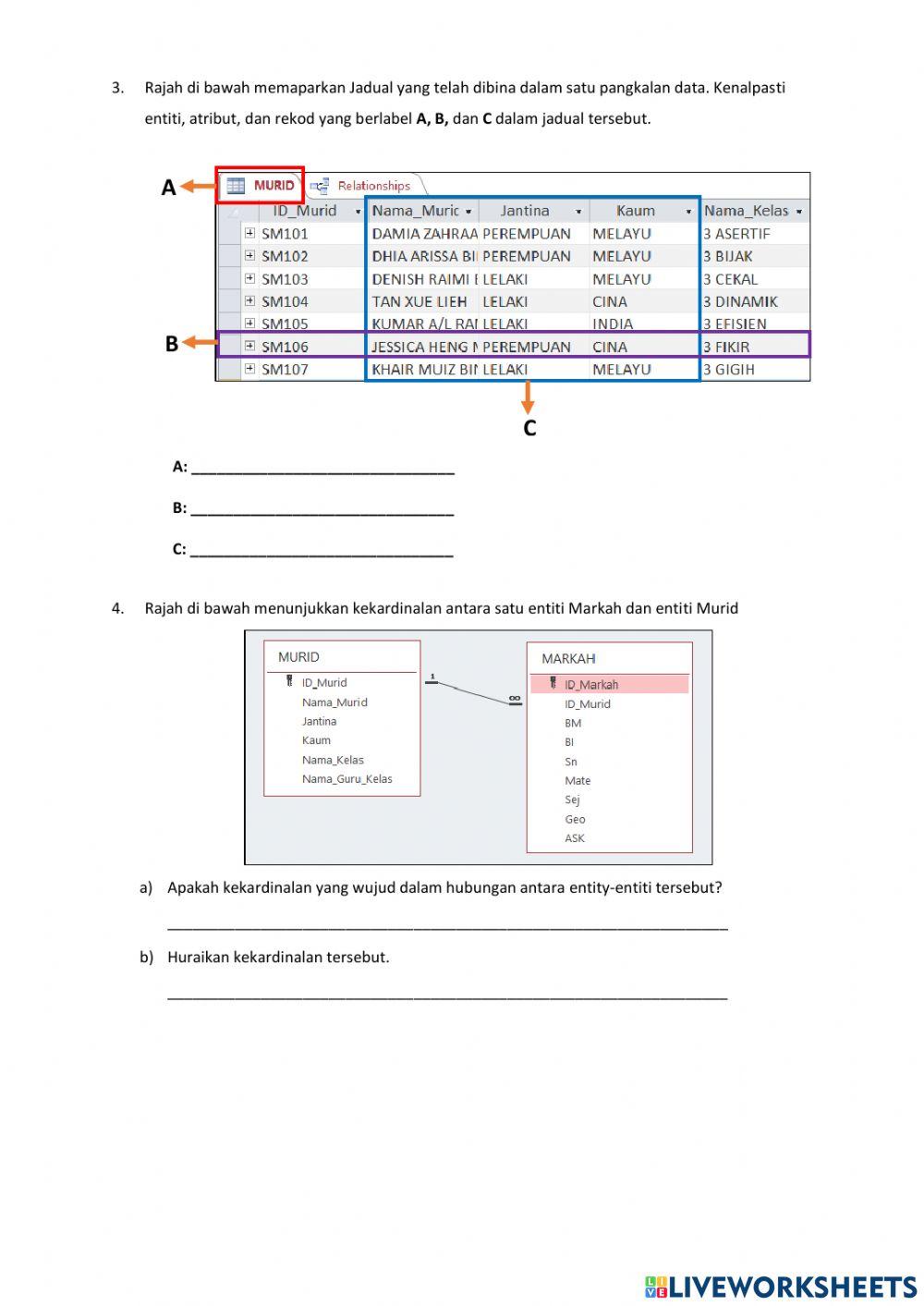 Latihan ASK T3 4.1.5 Membina Pangkalan Data 3259198