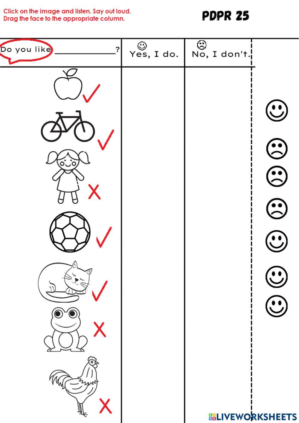 Year 1 at school exercise | Live Worksheets