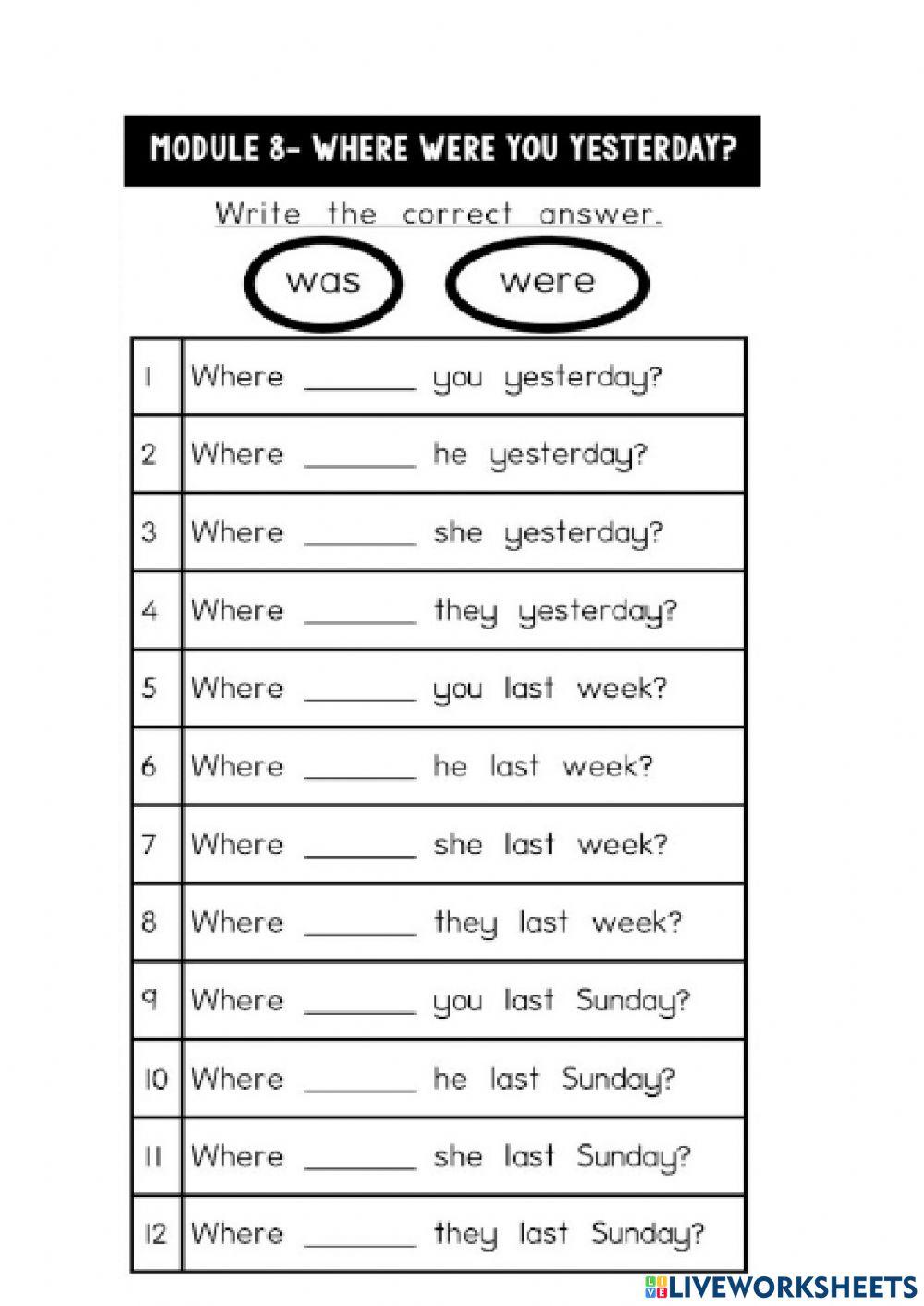 Y3 Module 8 1223061 | ASMIDAR BINTI MUSA | Live
