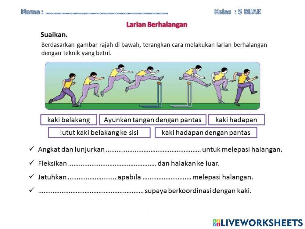 Larian Berhalangan interactive worksheet | Live Worksheets
