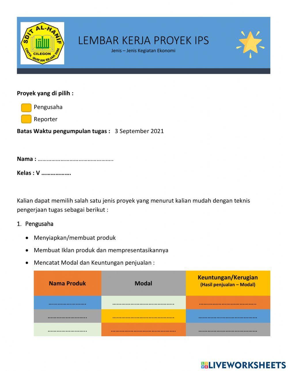 1285572 | Lembar kerja proyek ips | ibrahim denira