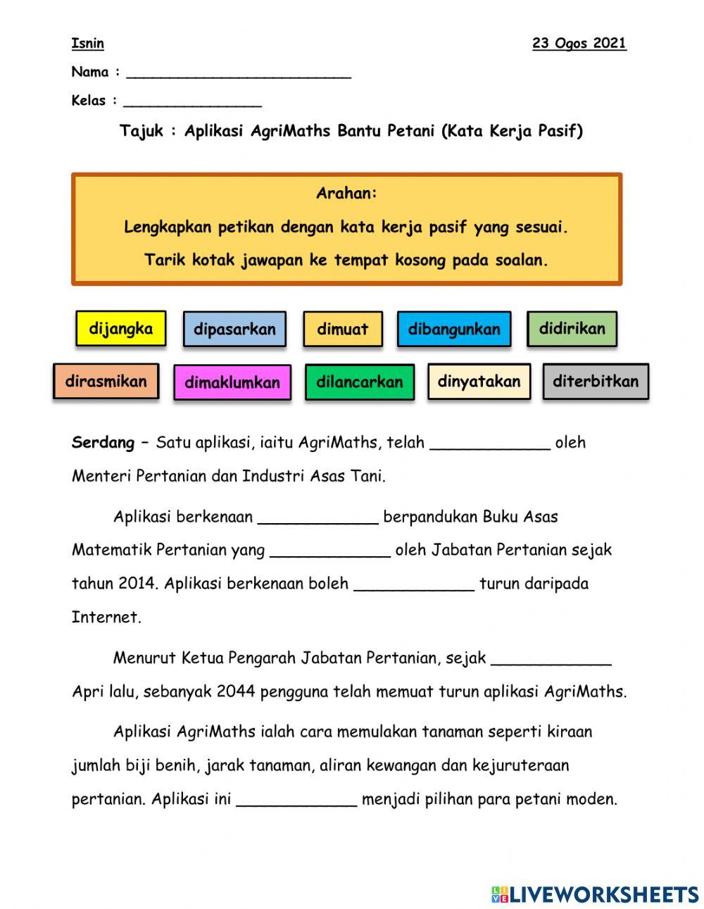 Aplikasi AgriMaths Bantu Petani 1286307 | Nor Ashikin