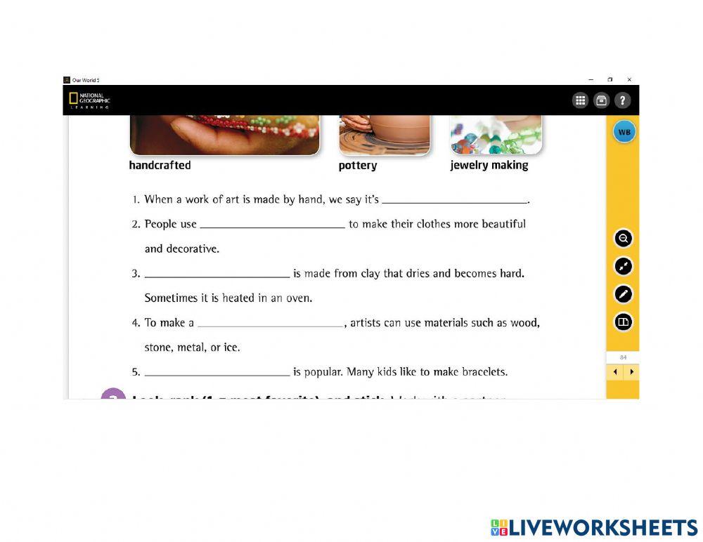 GERUNDS AS SUBJECTS AND AS OBJECTS online exercise for | Live Worksheets