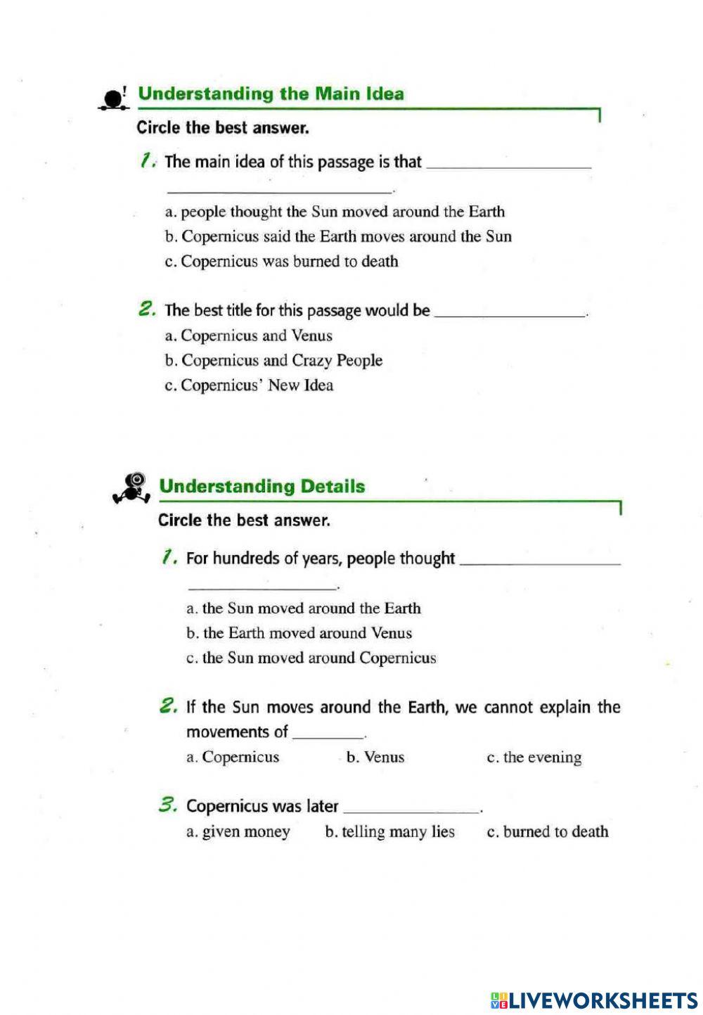 midterm exam 3320018 | ariya12 | Live Worksheets