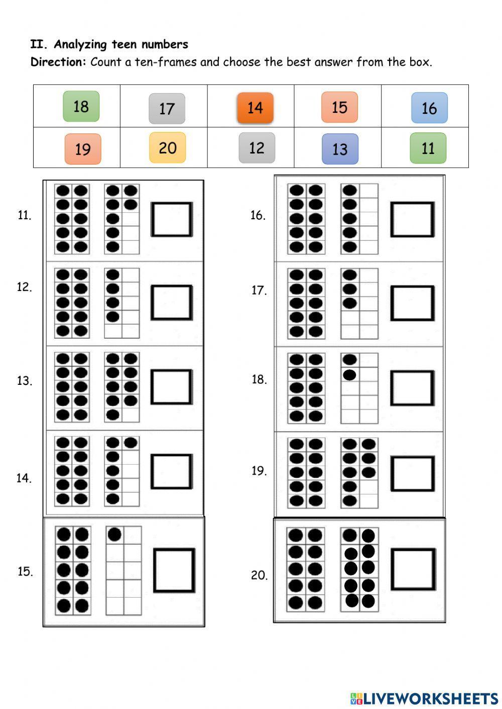 Midterm Examination interactive worksheet | Live Worksheets