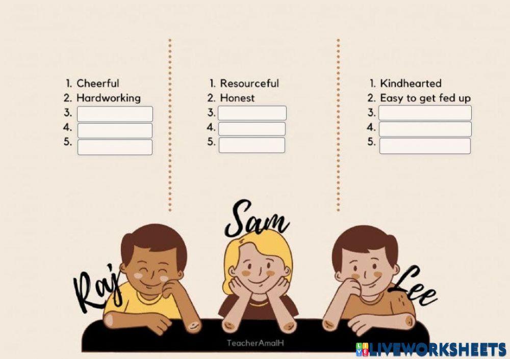 Fair's Fair Characteristics 1292328 | ALINA BT. ABU SEMAN