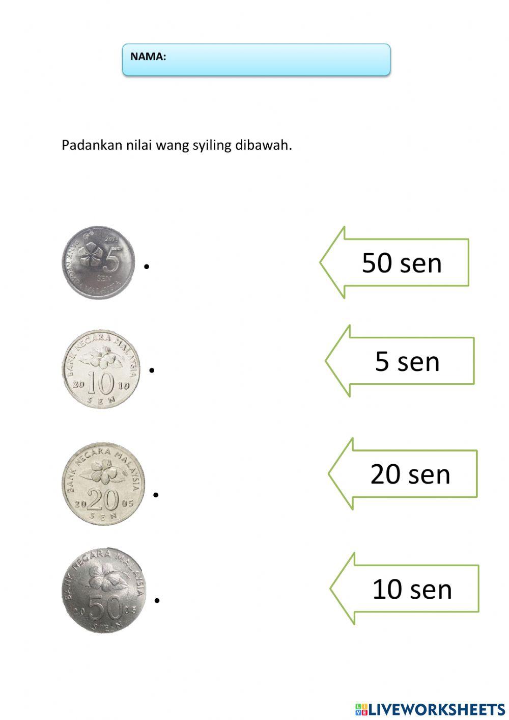 1292713 | Duit syiling | WAN ANIS ATIQAH BINTI WAN AZHAM