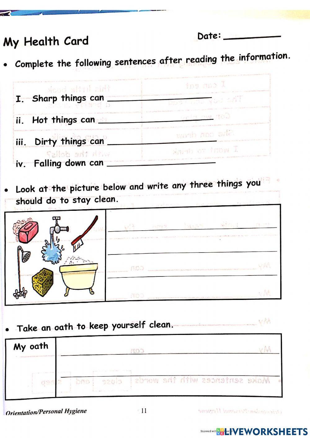 Safety & Oath 1297712 | Ismarah | Live Worksheets