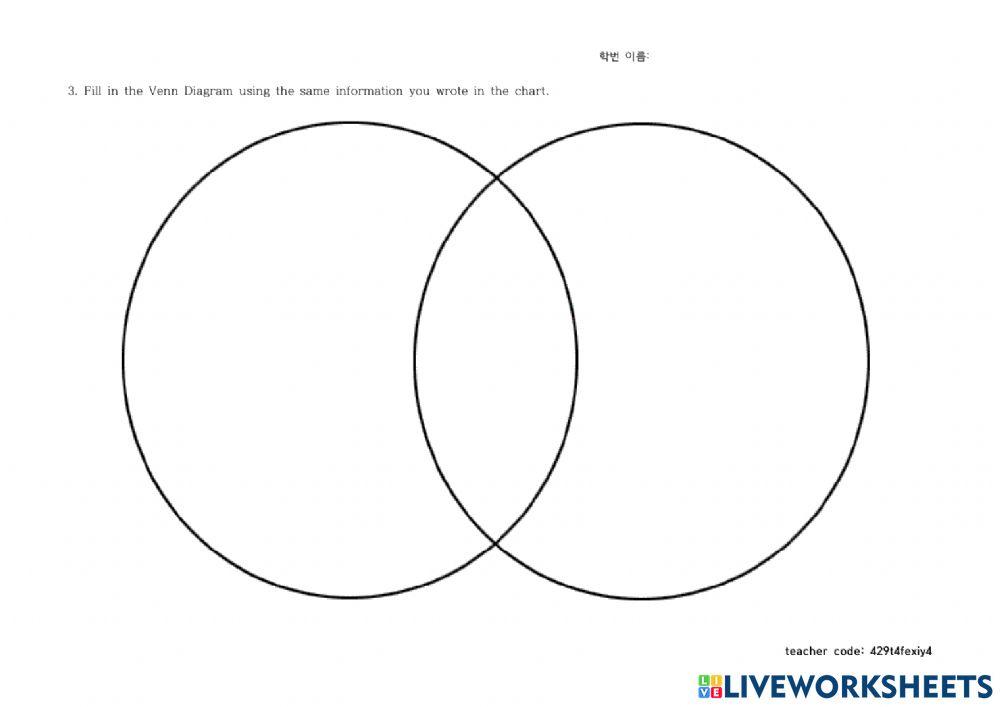 comparison essay online exercise for | Live Worksheets