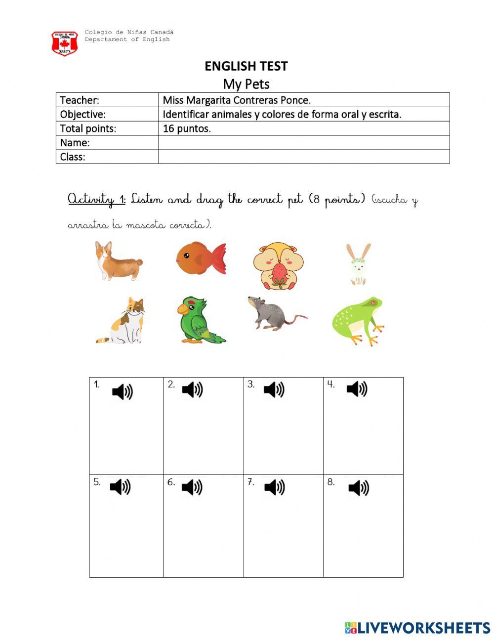 1299063 | Test Unit 3 1st grade | MissMargaretTeacher