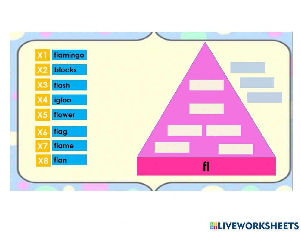 fl words online exercise for | Live Worksheets