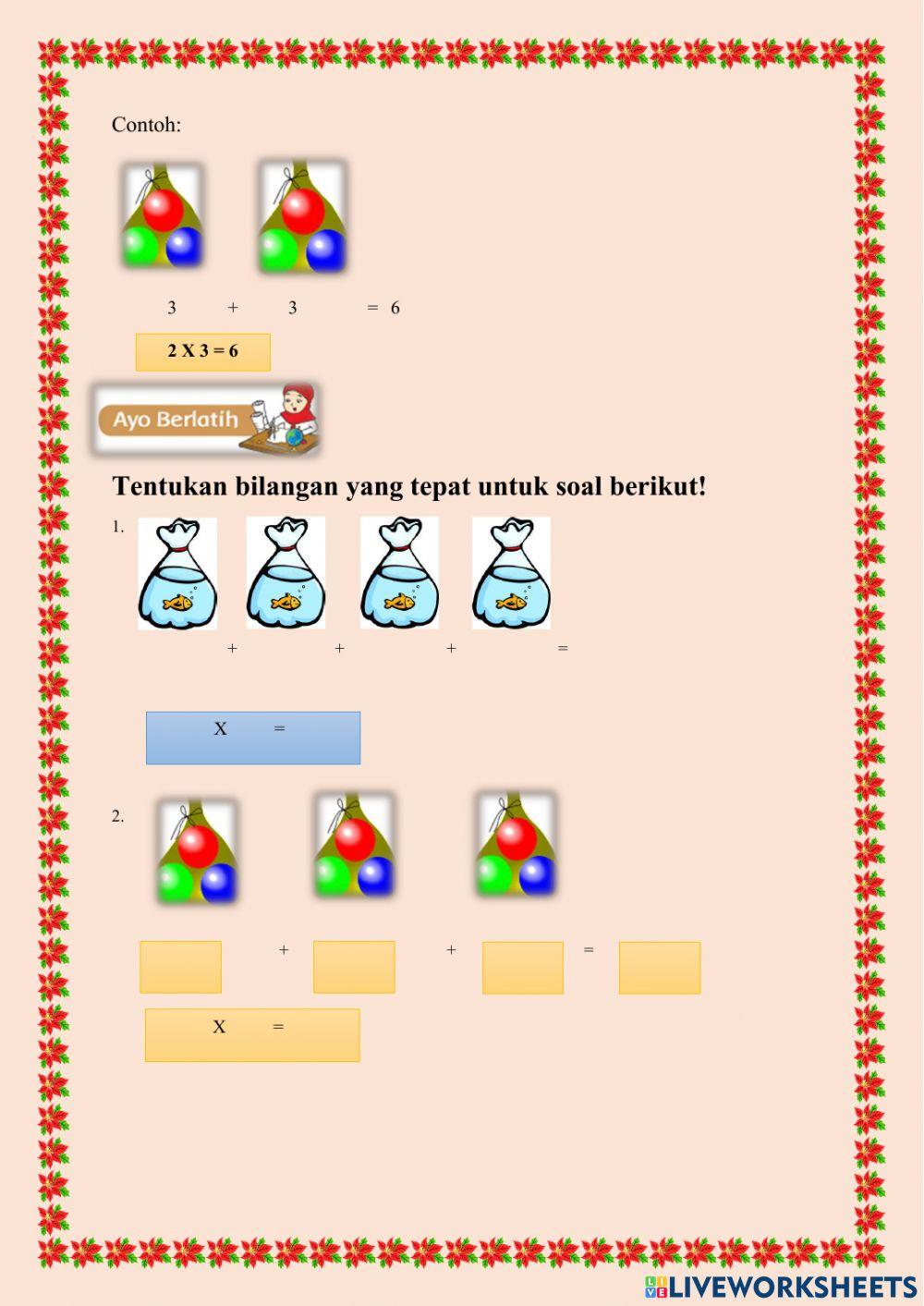 Lkpd kls 2 tema 2 subtema 2 pb 4 worksheet | Live Worksheets