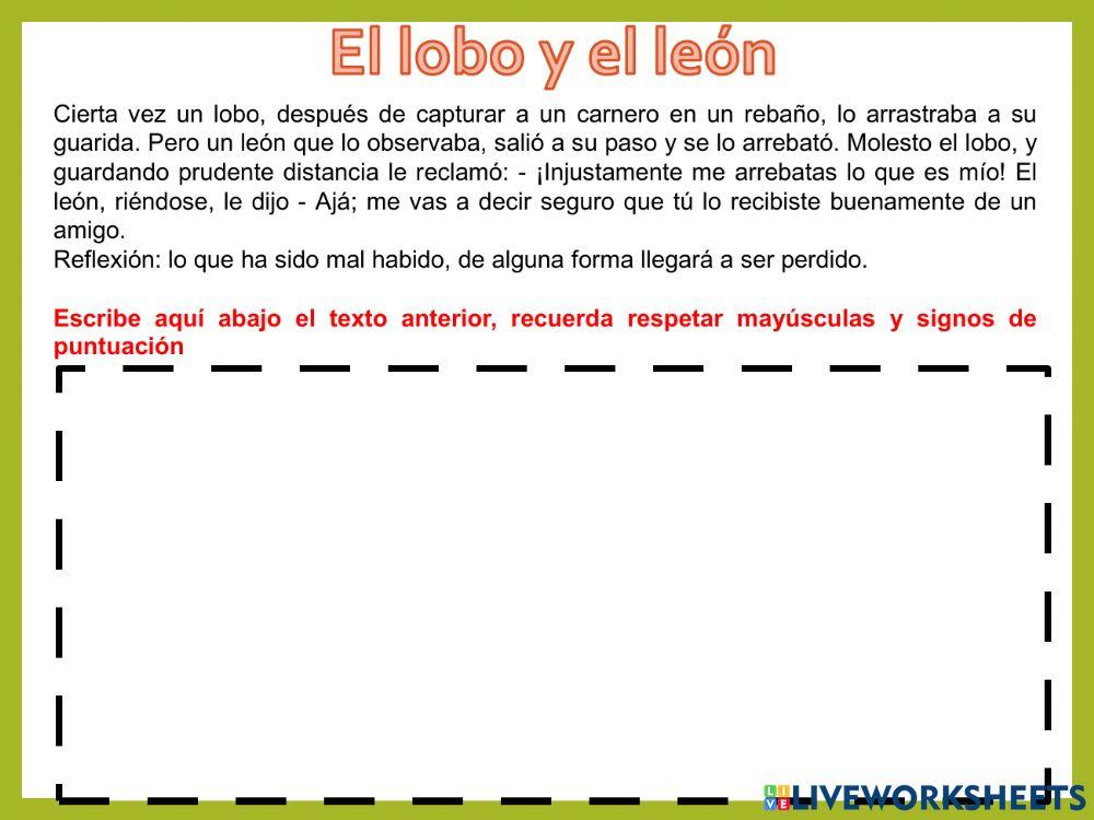Textos cortos worksheet | Live Worksheets Textos cortos worksheet | Live Worksheets