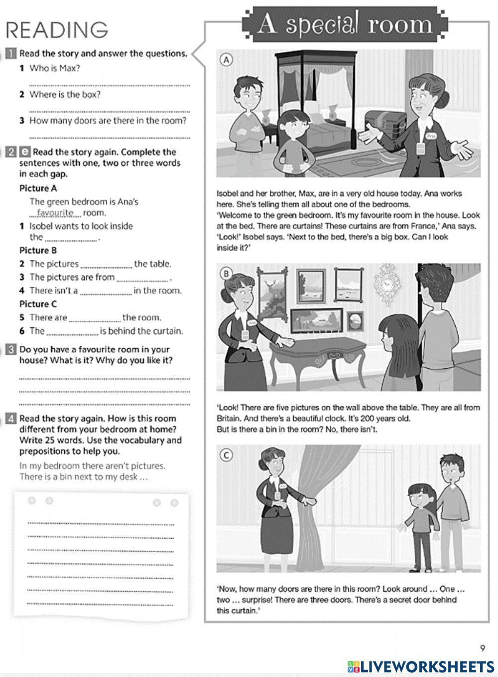 Wb online activity for Elementary | Live Worksheets