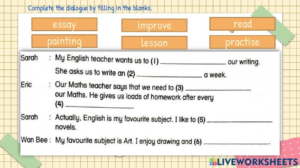 Year 5 Learning World 1302973 | intanhussain | Live