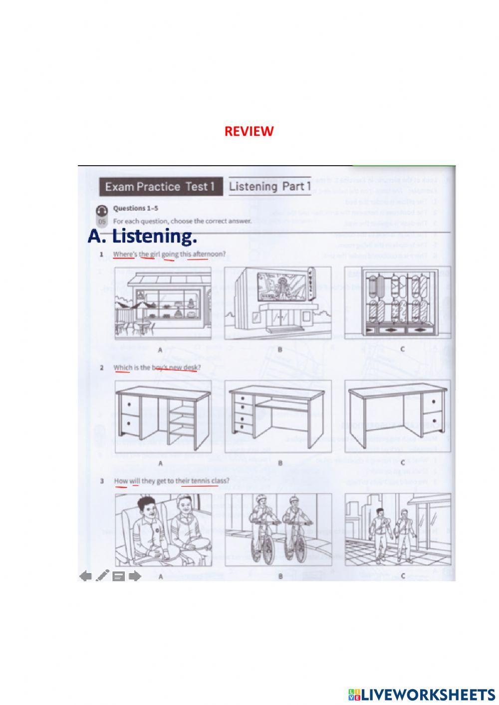 Review KET worksheet | Live Worksheets