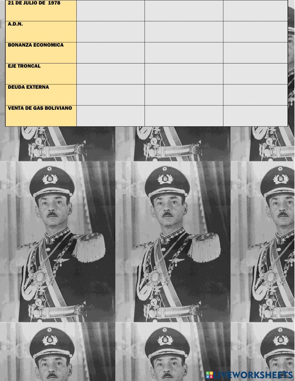 Banzer worksheet | Live Worksheets