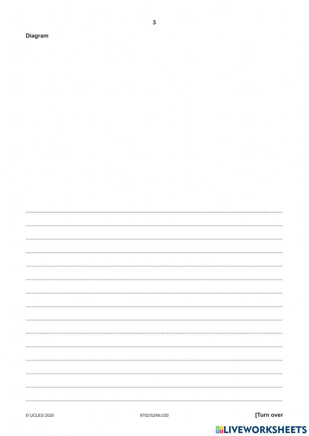 Paper 5 Planning Lab worksheet | Live Worksheets