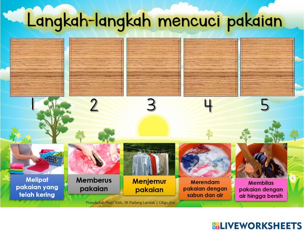 1304895 | Mencuci pakaian | Noor Zubaidah