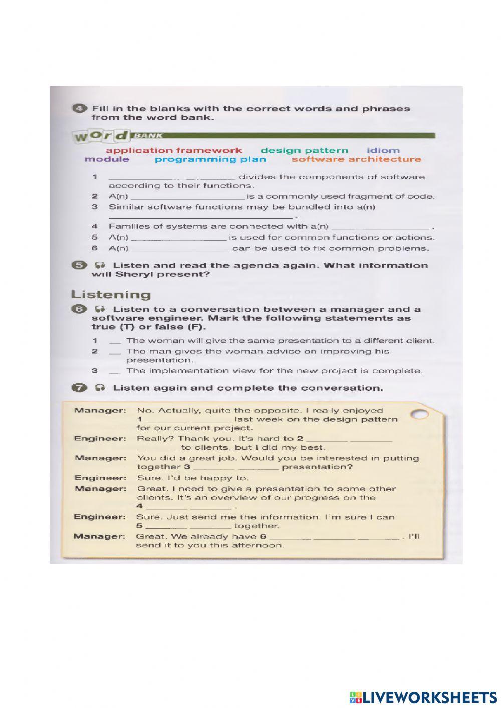 UNIT 5. SOFTWAR… | Free Interactive Worksheets | 3332634