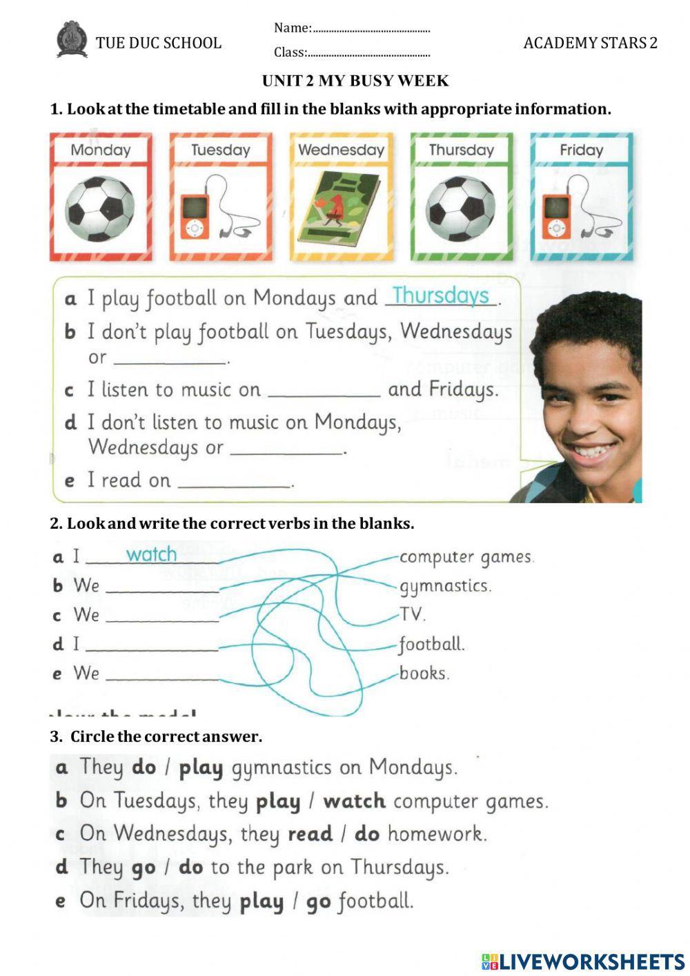 Ws as2 u2 l236 worksheet | Live Worksheets