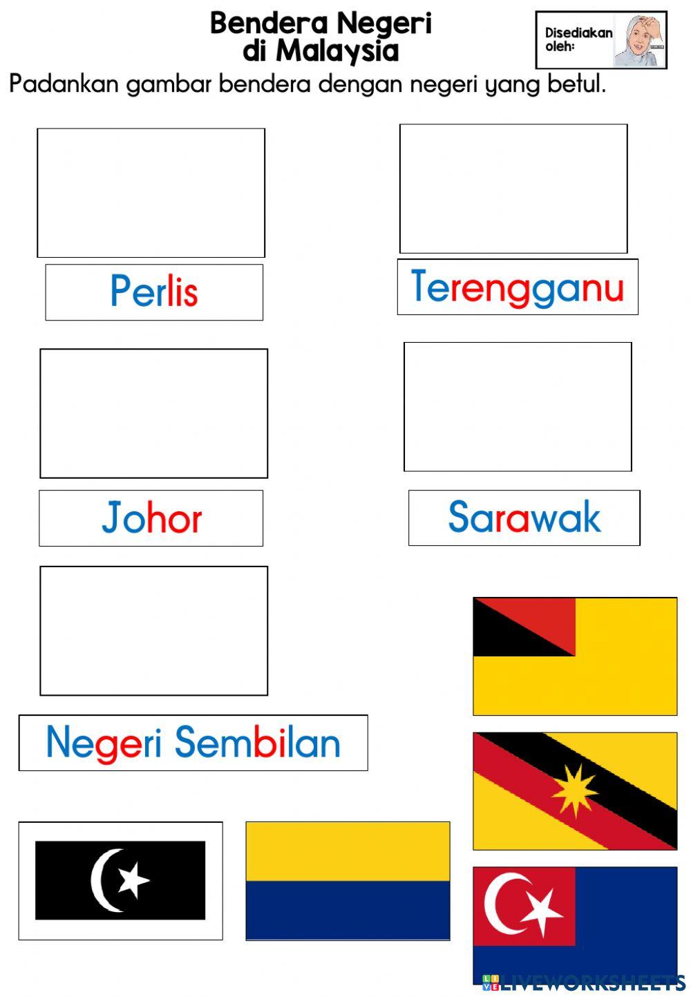 3755550 | latihan bendera negeri di malaysia