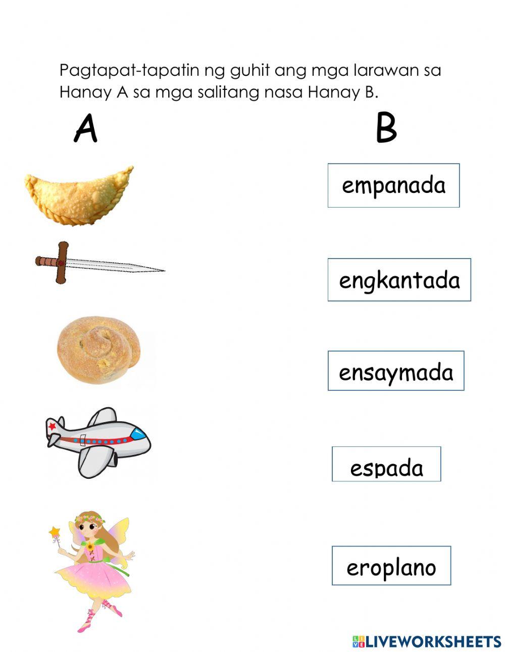 Filipino Matching Type at Amy Oconner blog