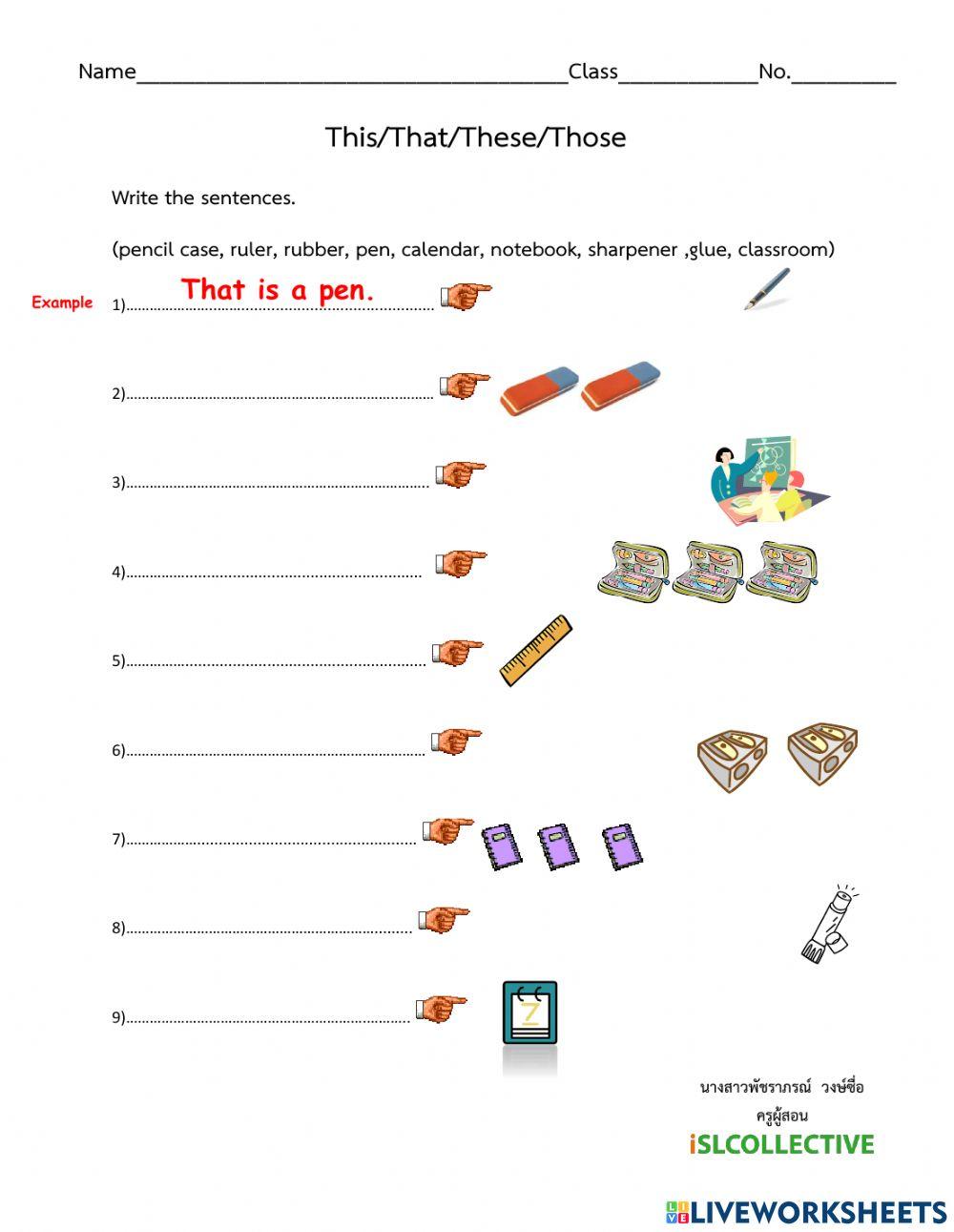 This that these those 3334873 | Patcharaporn | Live