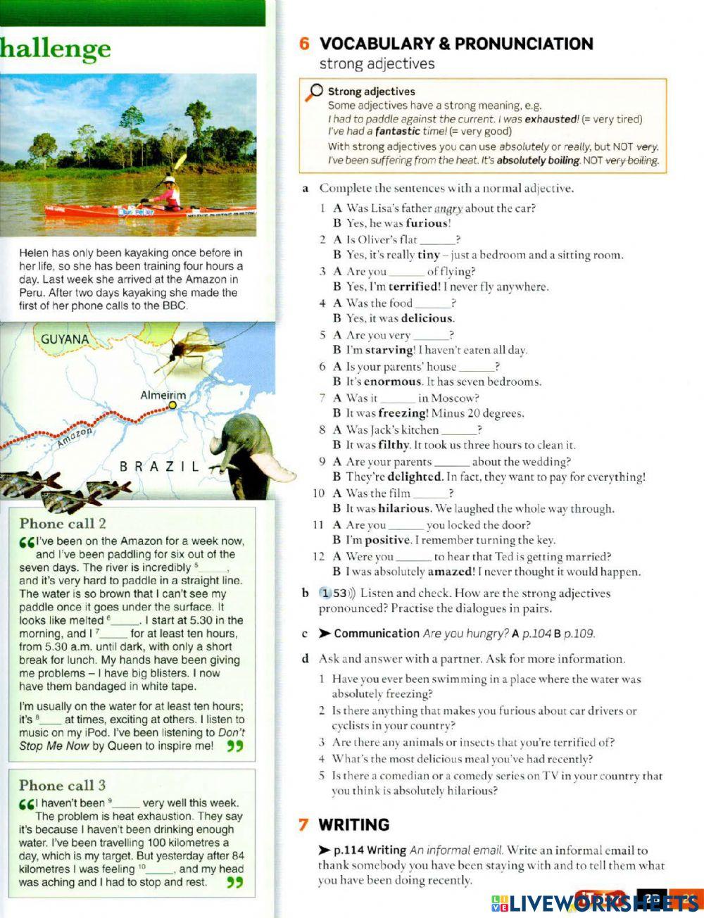 Changing lives worksheet | Live Worksheets