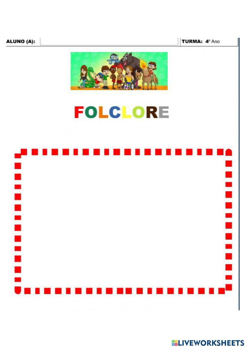 Folclore - lendas online exercise for | Live Worksheets