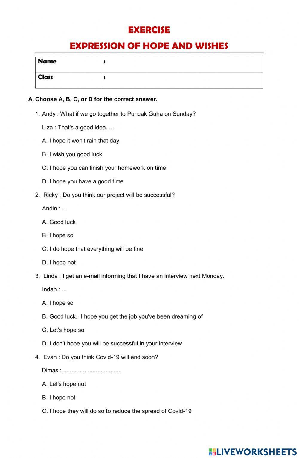 Expression of hope 1309959 | Mia Amaliah | Live