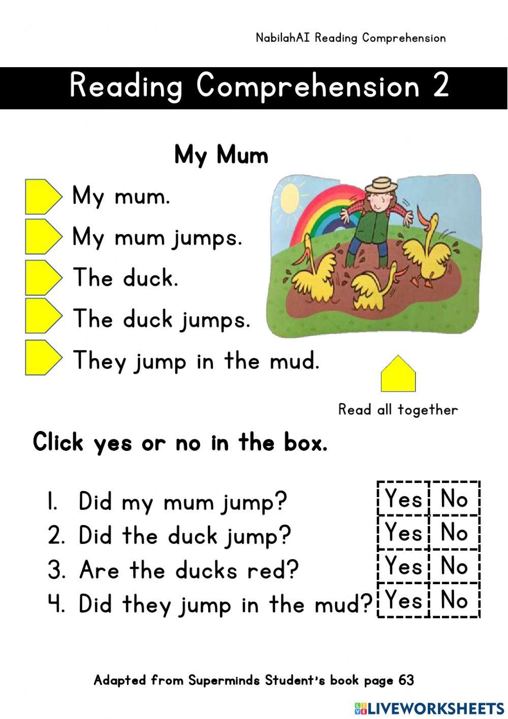 RC My Mum 1309996 | NabilahAI | Live Worksheets