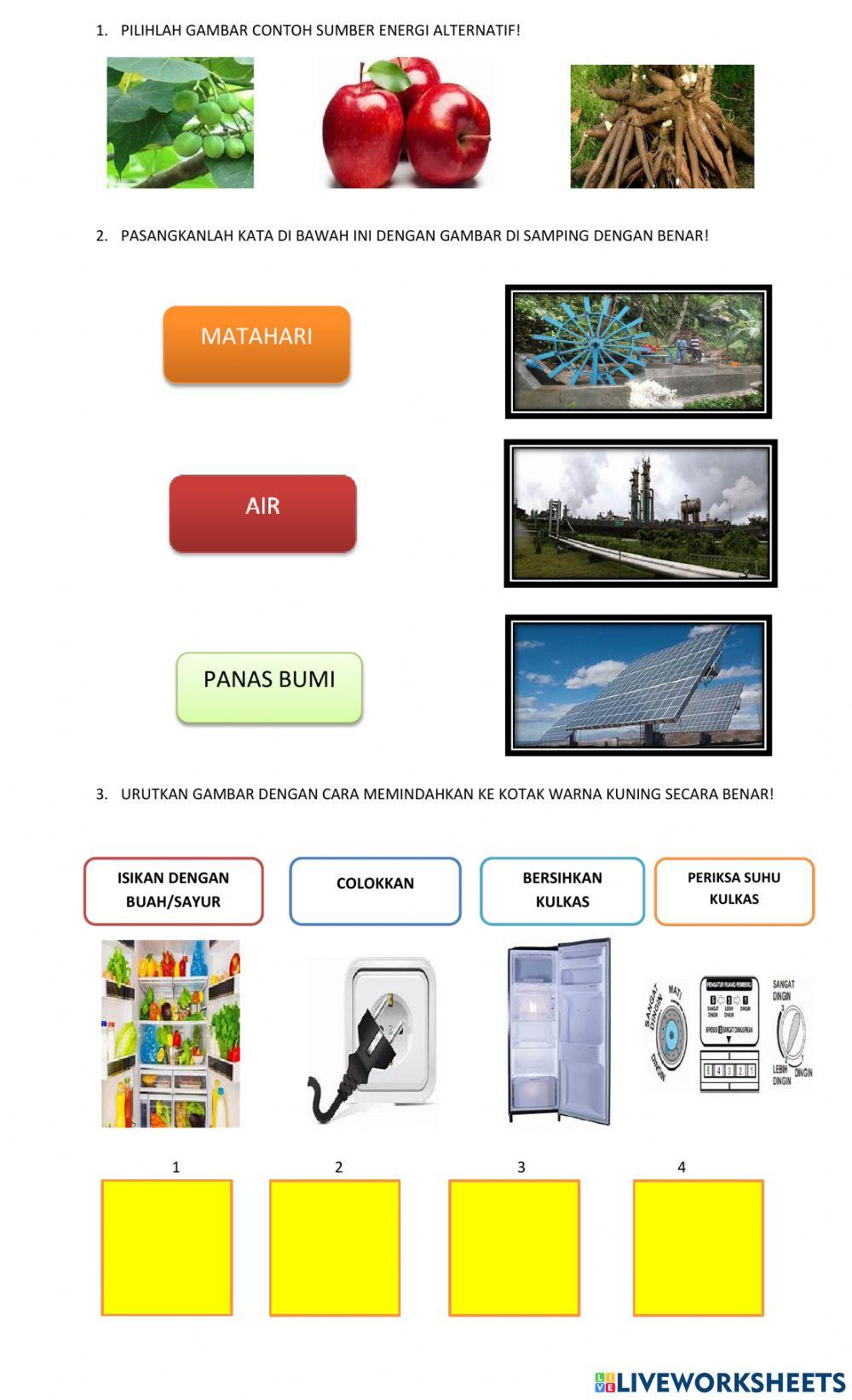 Evaluasi 1 online pdf activity | Live Worksheets