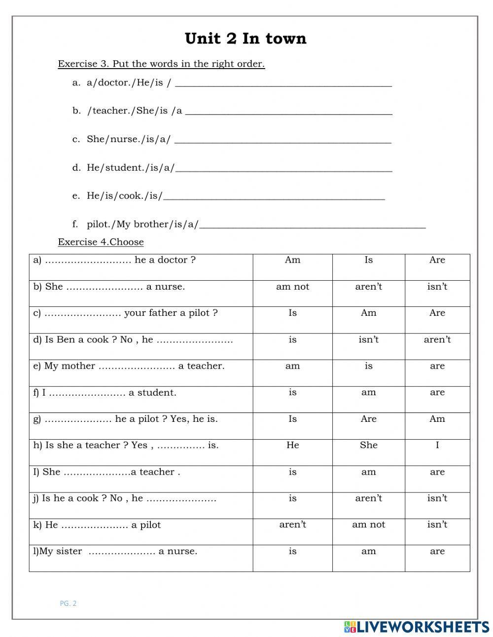 up 2 unit 2 l2 online exercise for | Live Worksheets