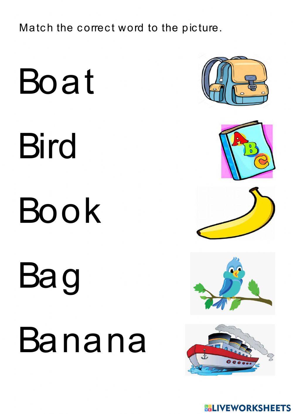 Letter B free online exercise | Live Worksheets