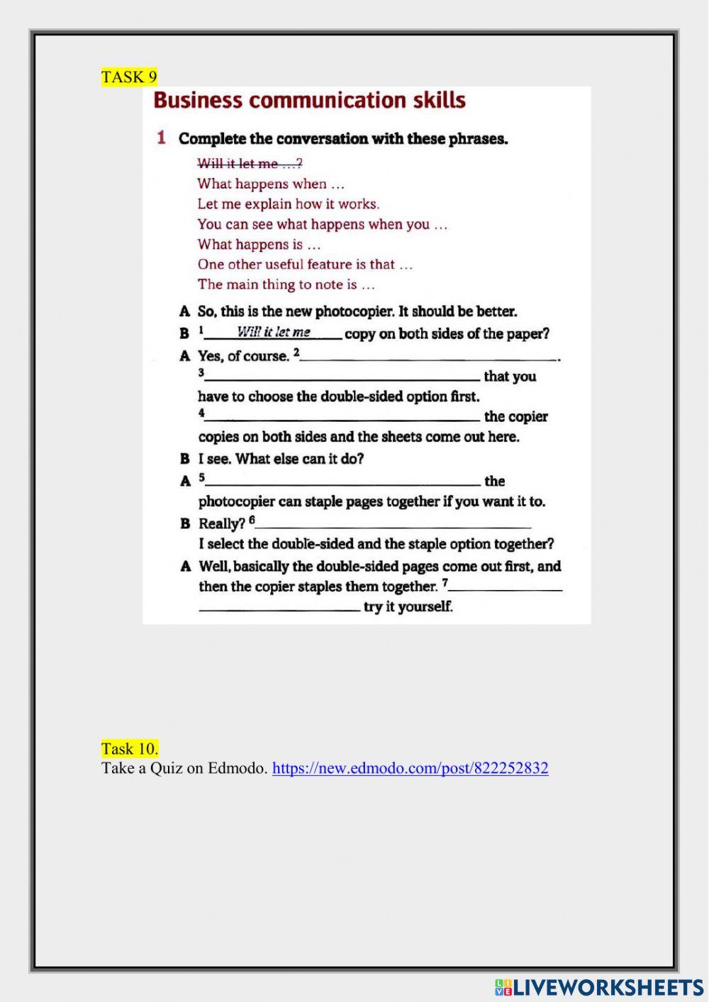 Database - Explaining how something works NEW worksheet | Live Worksheets